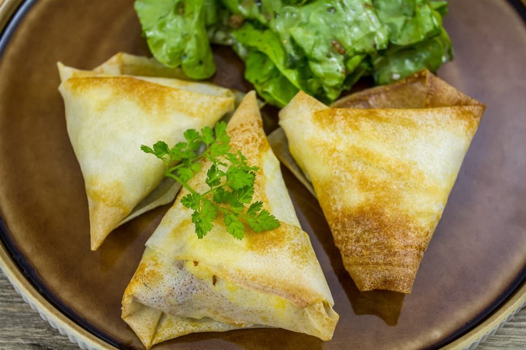 Recette brick aux pommes et reblochon | Croustillant & gourmand